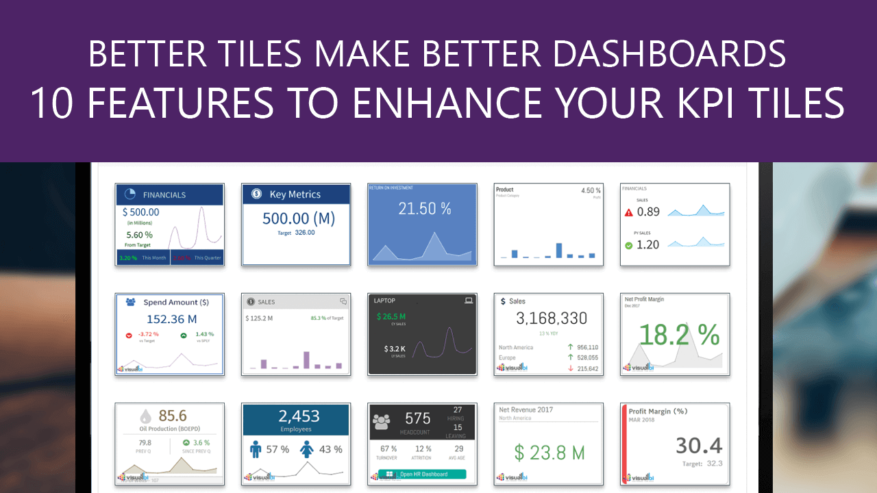 10 Features To Enhance Your KPI Tiles - VBX for SAP Lumira