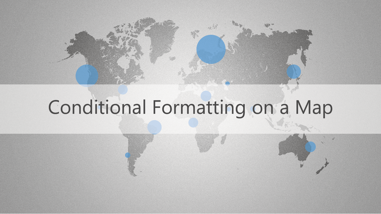 Conditional Formatting on a Map in SAP Design Studio - VBX for SAP Lumira