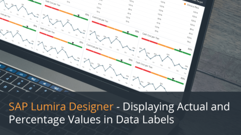 SAP Lumira Designer – Displaying Actual and Percentage Values in Data Labels - VBX for SAP Lumira
