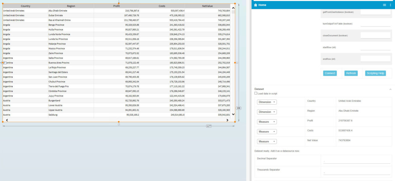Using Web Intelligence Data in SAP Lumira Designer & SAP BusinessObjects Design Studio - VBX for ...