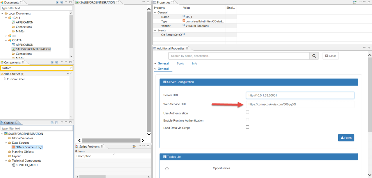 Visualize Data From Salesforce In Sap Lumira Designer With Vbx